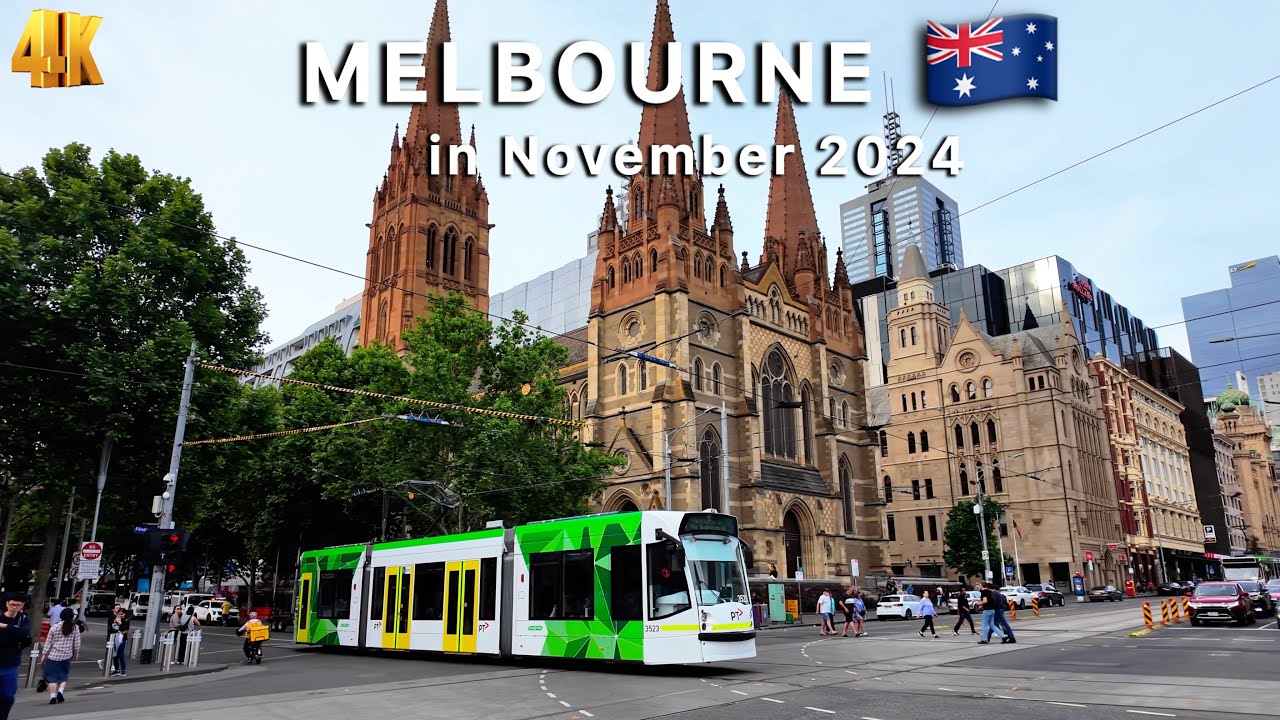 Exploring Melbourne Australia in November 2024 4K Video - YouTube