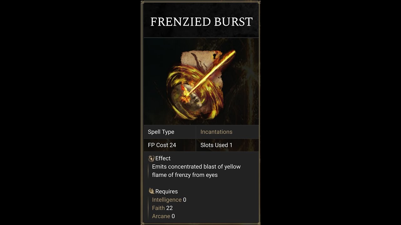 Elden Ring Where to find Frenzied Burst - YouTube