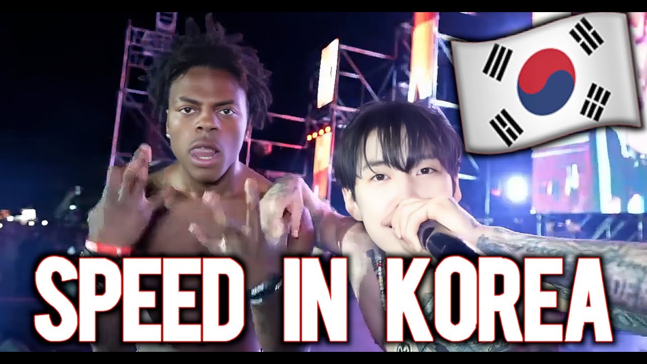 IShowSpeed rocking at a concert in Korea🔥🇰🇷😦 - YouTube