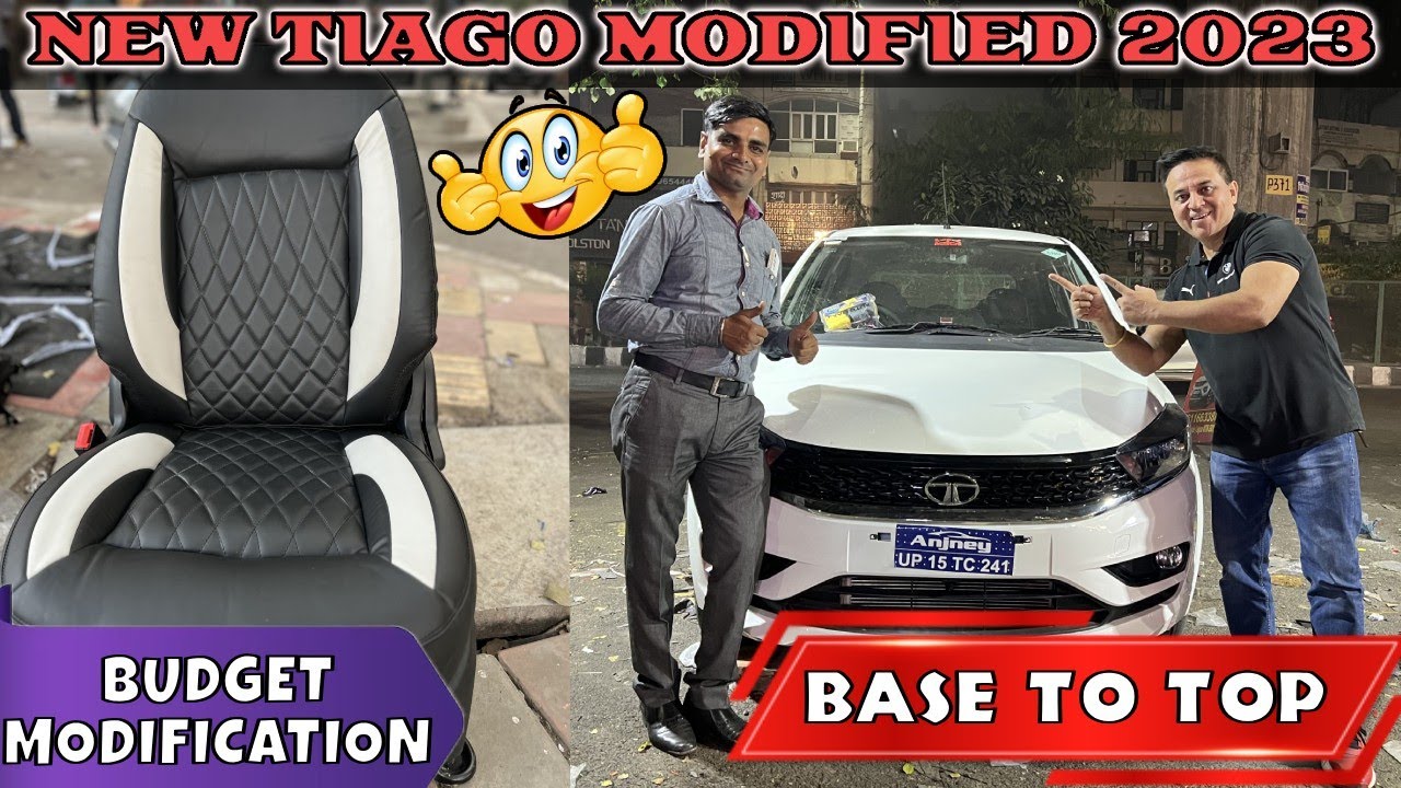 Tata Tiago 2023 Modified With Budget | Base To Top | Original Parts ...