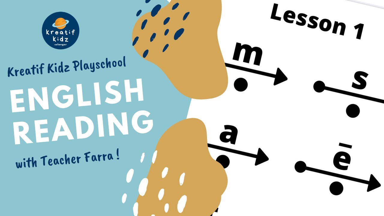 Kreatif Kidz | English Reading with Teacher Farra | DISTAR Method for ...
