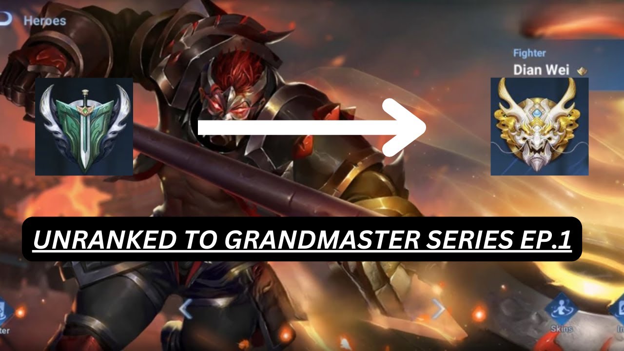 Honor of Kings from bronze to Grandmaster Solo Q Series EP.1 - YouTube