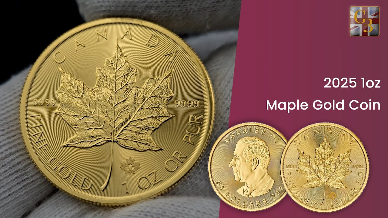2025 1oz Gold Maple Leaf Coin by the Royal Canadian Mint is here! - YouTube