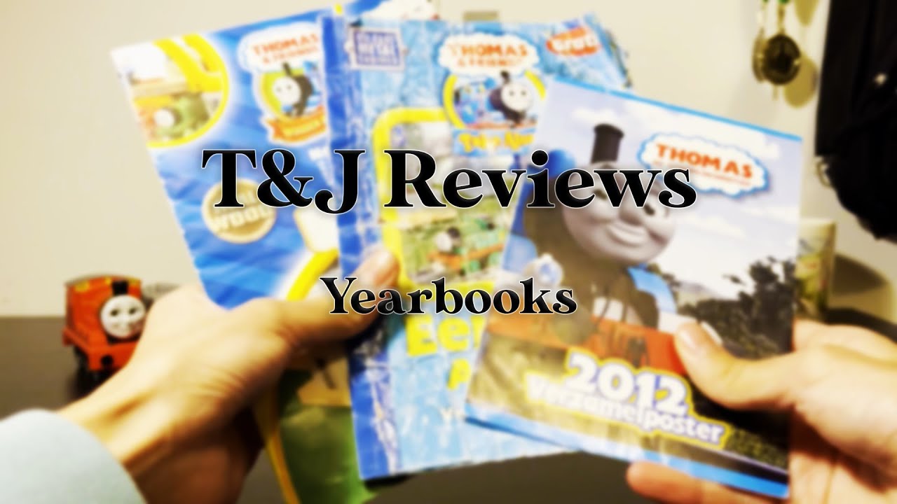 T&J Reviews: Thomas and Friends Yearbooks - YouTube