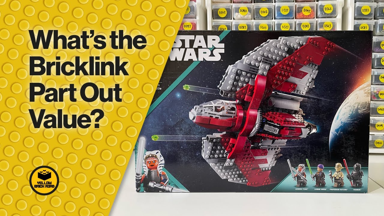 What's The Bricklink Part Out Value? : LEGO Star Wars Ahsoka Tano's T-6 ...