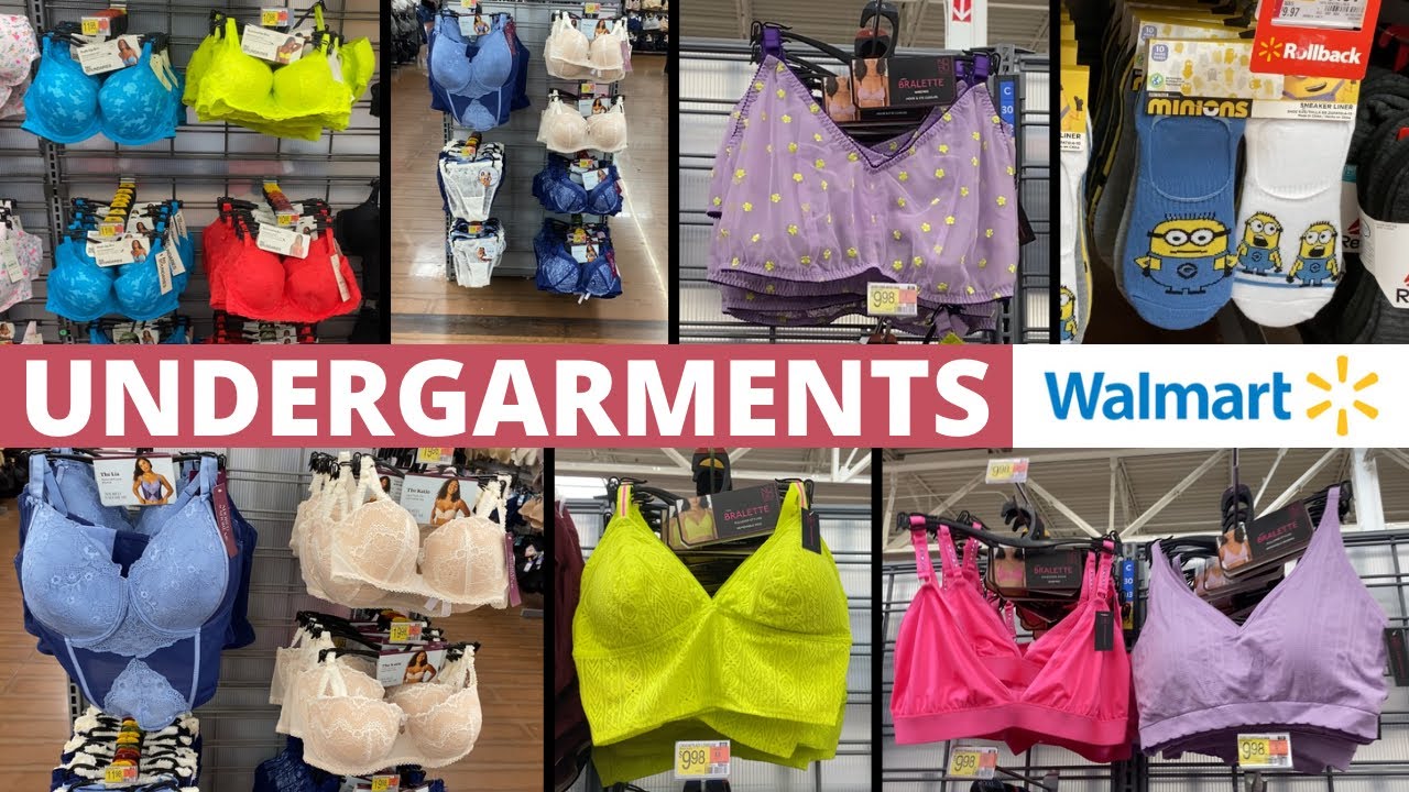 💛NEW WALMART UNDERGARMENTS ARE IN STOCK‼️WALMART SHOP WITH ME | WALMART ...