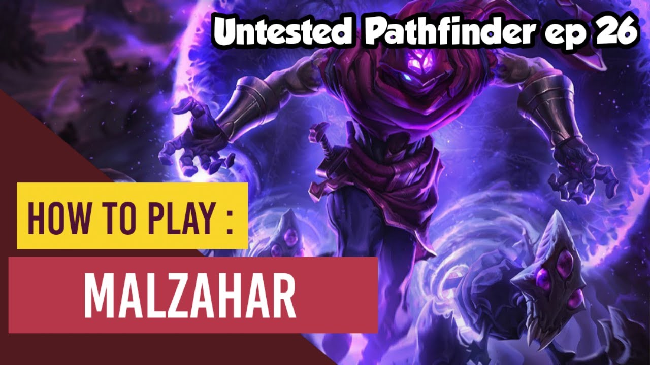 How to Play MALZAHAR in Pathfinder 2nd Edition (League of Legends build ...