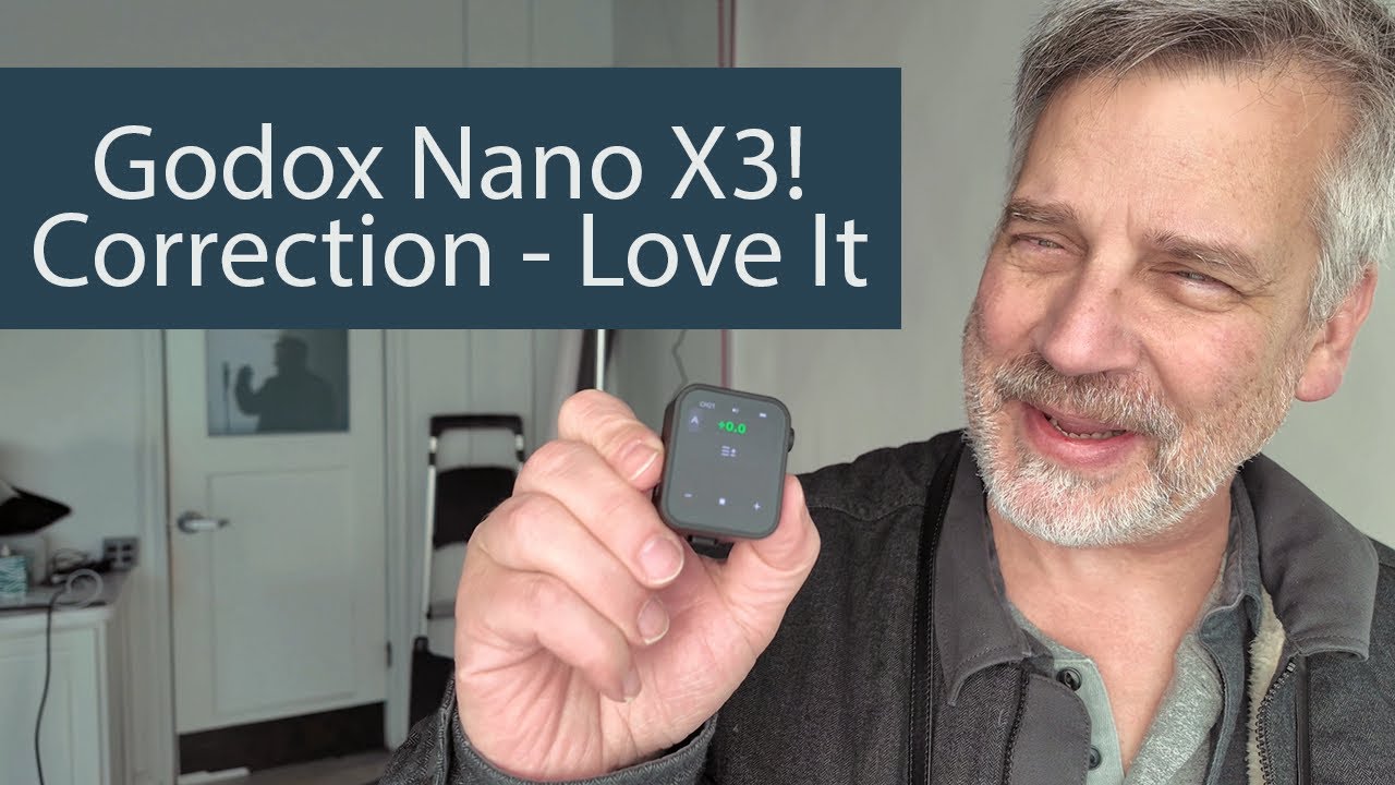 Oops! It’s perfect! Godox Nano X3 - YouTube