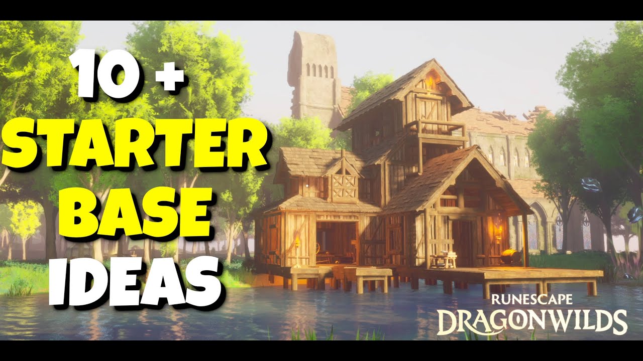 10+ Starter Base Ideas | Runescape: Dragonwilds - YouTube