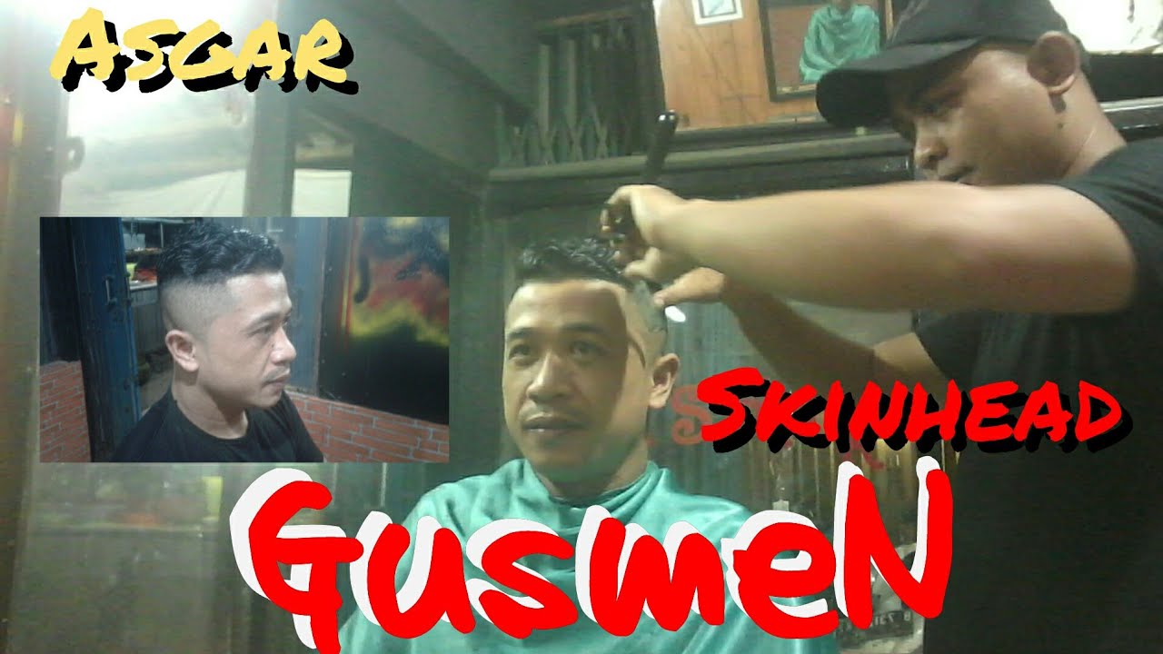 Gusmen...! Pangkas rambut asgar alim jabrig - YouTube