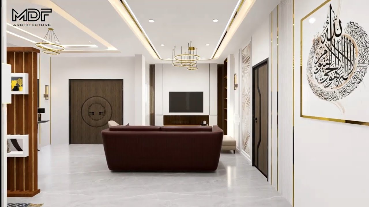 APARTMENT HOUSE INTERIOR DESIGN UNDER BUDGET | MDF Creations | MDF ...