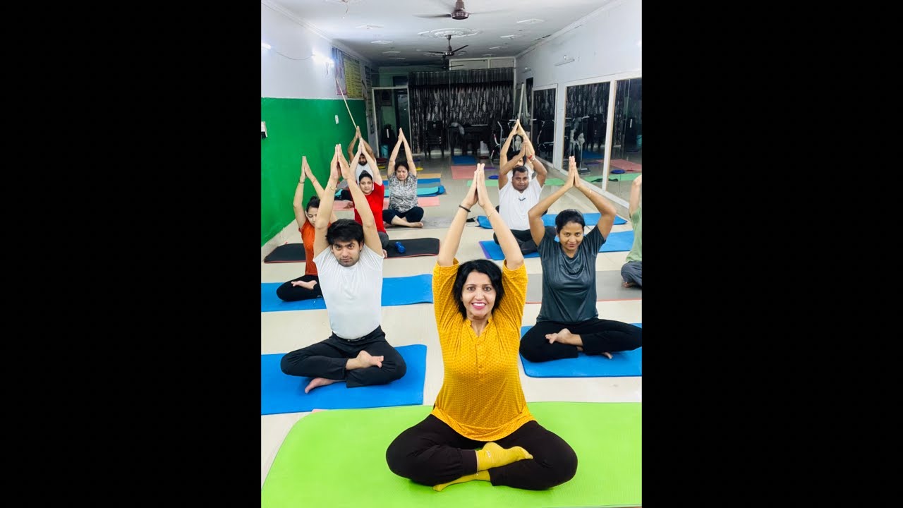 Morning Yoga session with Dr. Sandhya - YouTube