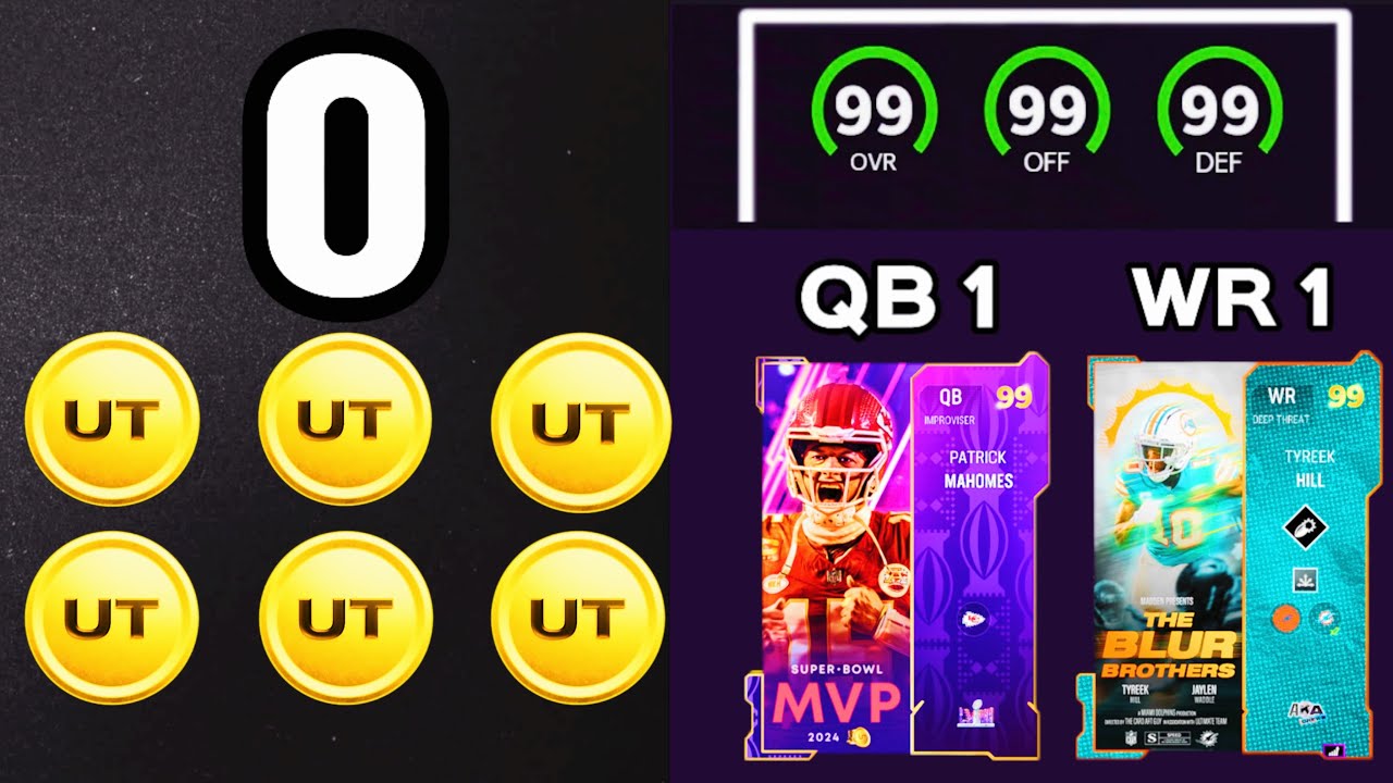 I Built a 99 God Squad With 0 Coins in Madden! - YouTube
