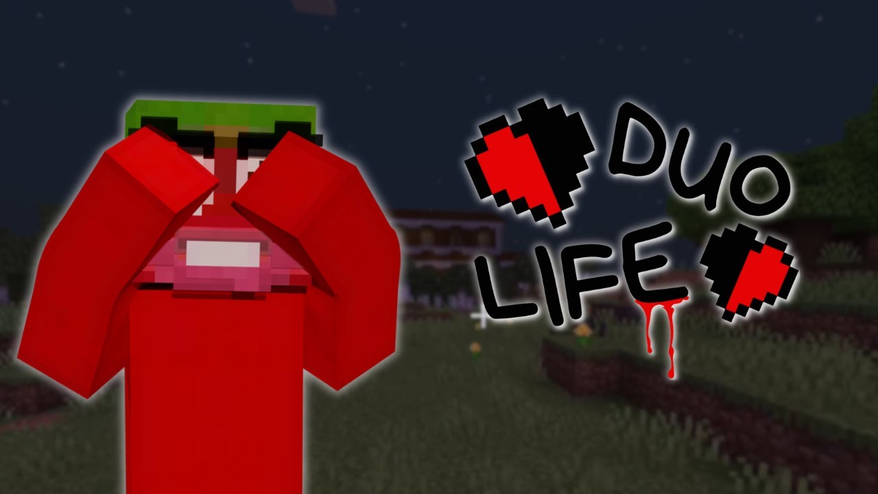 Episode 1 of Minecraft Duo Life: Facing the Frightening Strangers - YouTube
