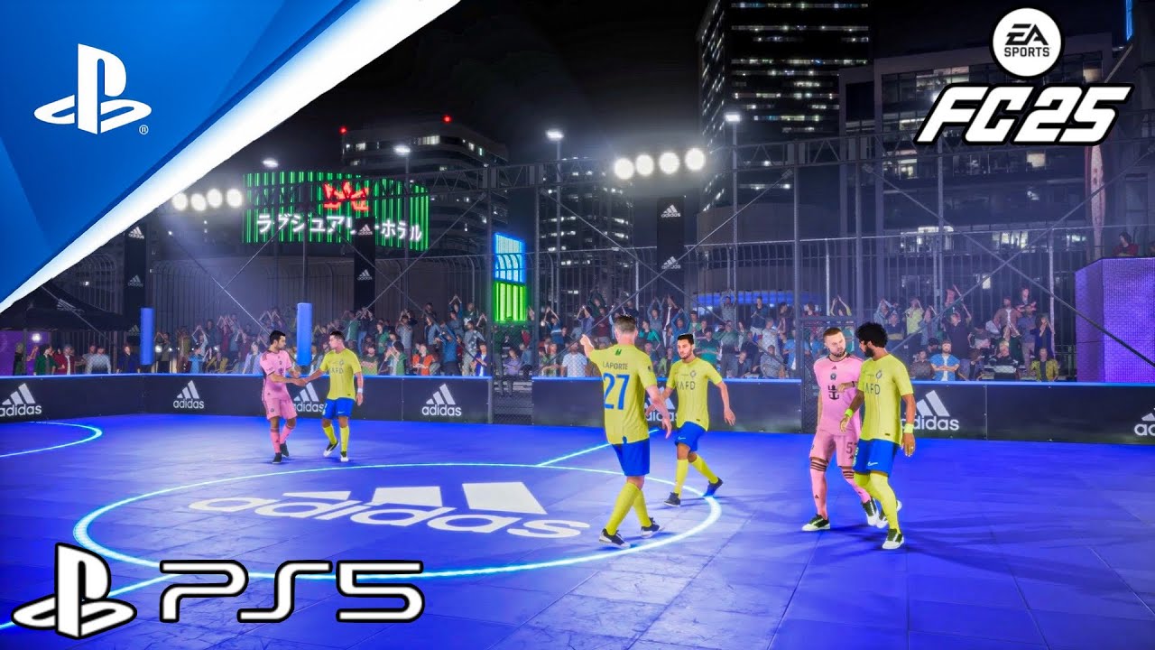 FC25 - Inter Miami CF Vs Al-Nassr FC - 4V4 - Volta Football Match - YouTube