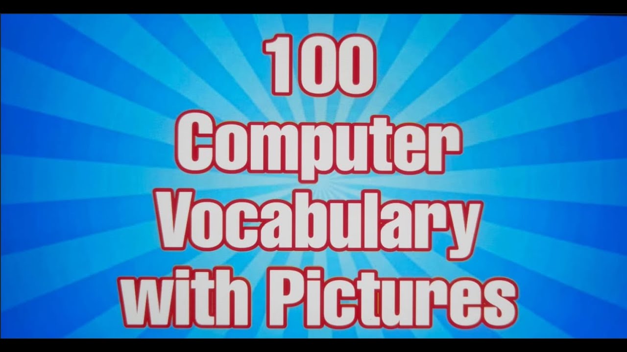 100 Essential Computer Terms with Pictures | Easy Learning - YouTube