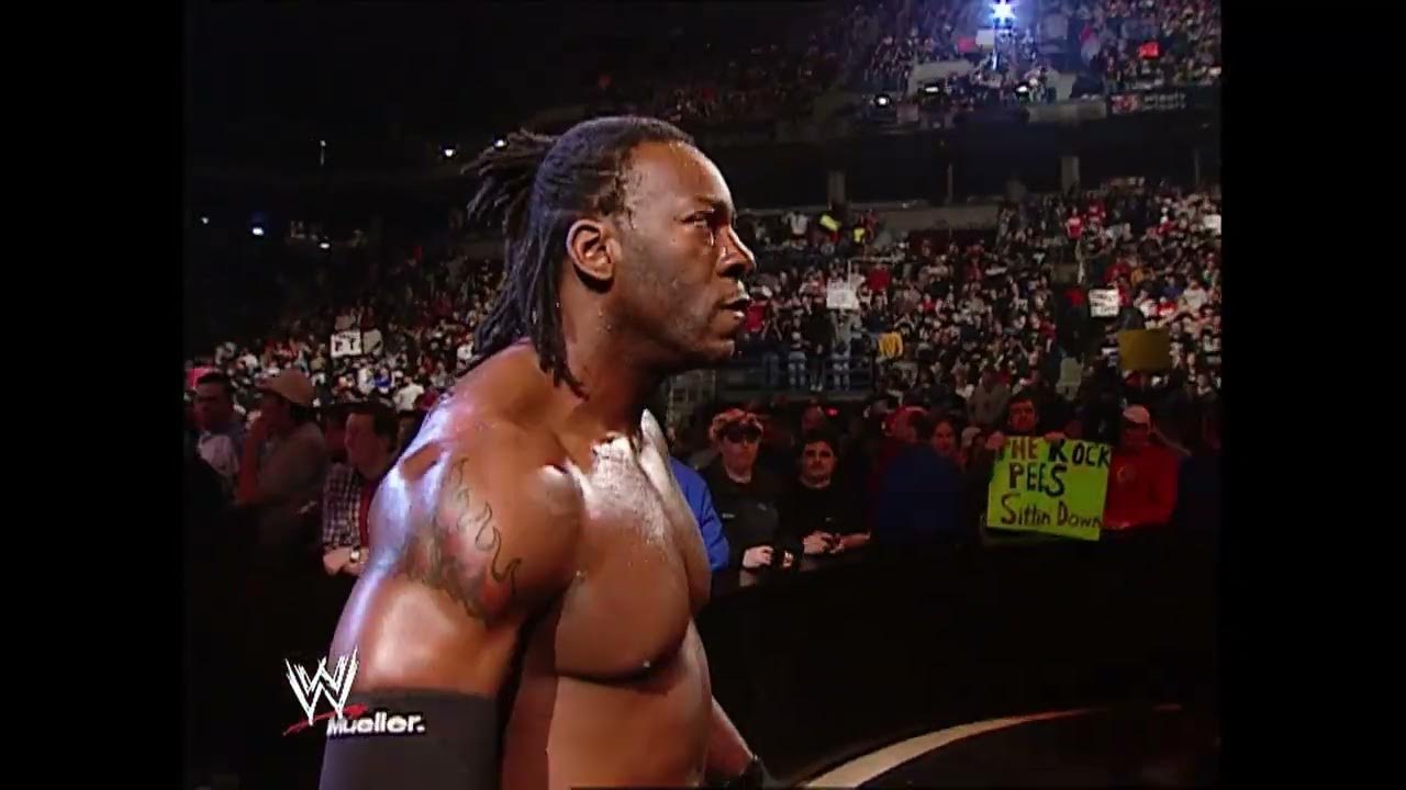WWE Raw 4/07/2003 - Shawn Michaels & Booker T vs. Chris Jericho & Triple H (Part 1) - YouTube