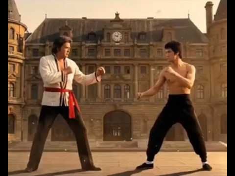 Cüneyt Arkın vs Bruce Lee - Gizlenen Dövüş - Yasaklanan Sahne - Silinen Sahne