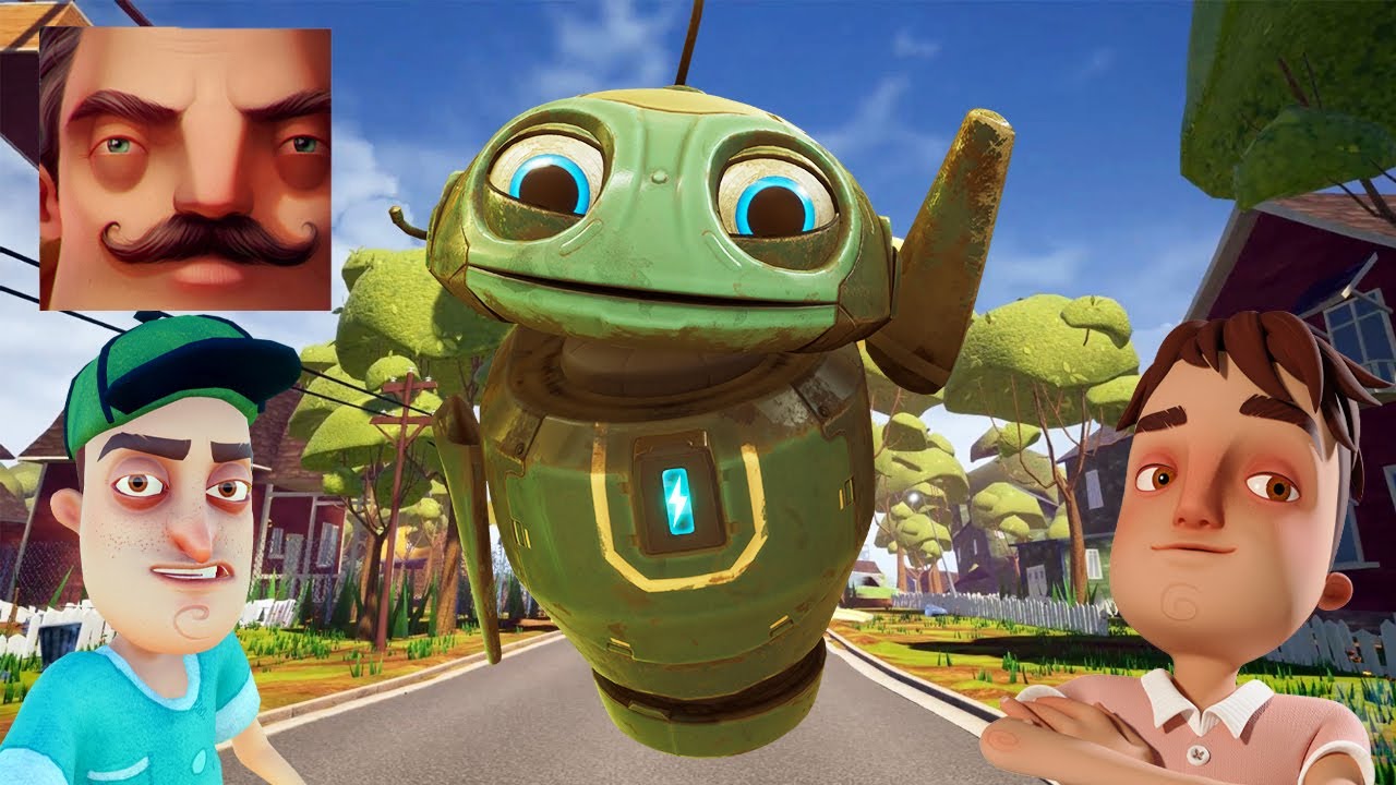 Hello Neighbor - My New Neighbor Baby In Yellow Bot NEWT Act 2 ...