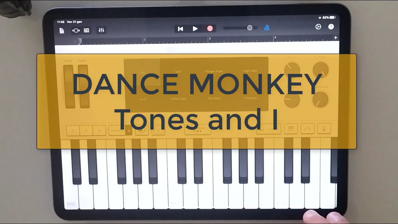DANCE MONKEY on iPad Pro 🎹 - YouTube