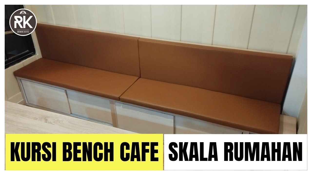 KURSI CAFE | BENCH SOFA MINIMALIS RUMAHAN - YouTube