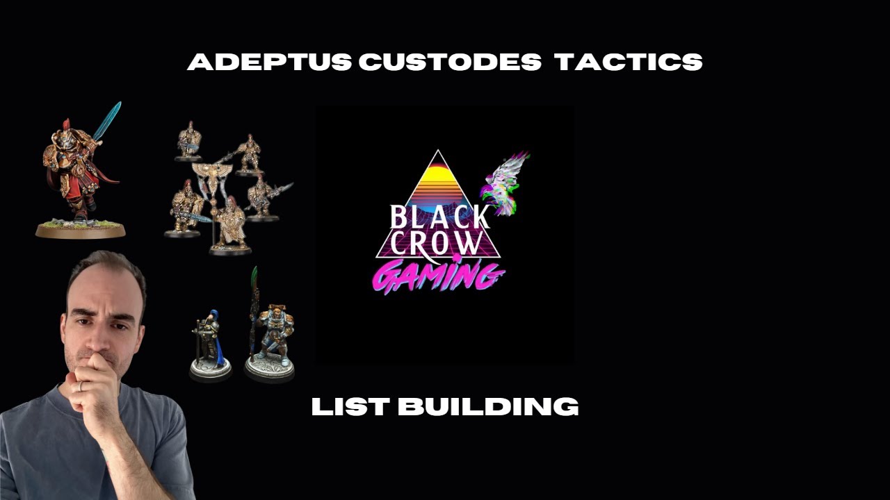 Warhammer 40k: Adeptus Custodes Tactics: List Building. #warhammer40k # ...