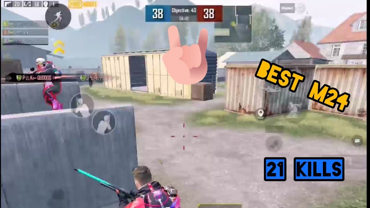 Best game play M24 pubg mobile op Usman Yt - YouTube