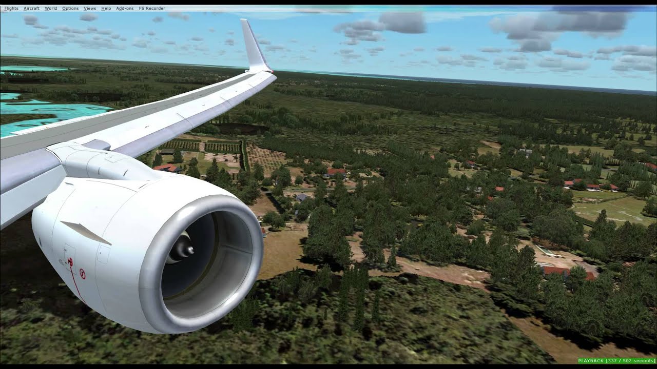 fsx Landing at Jardines Del Rey-Cuba - YouTube
