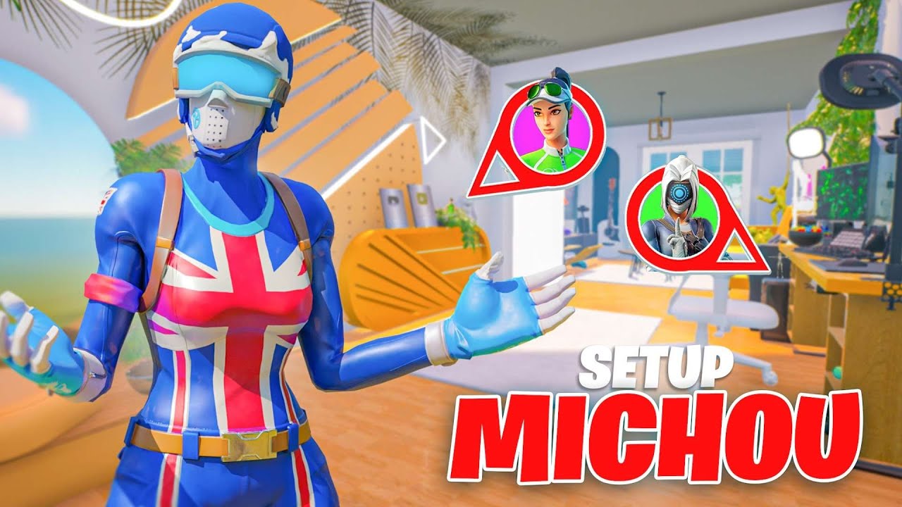 CACHE CACHE DANS LE SÉTUP DE @Michou EN CRÉATIF SUR FORTNITE (Ft. Abonnés) #2 - YouTube