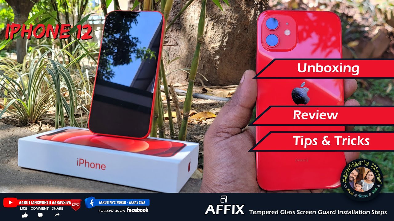 Apple iPhone 12(Product)Red | Unboxing, Setup and First Look | A ...