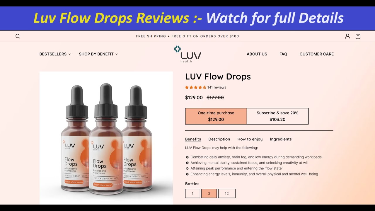 Luv Flow Drops Reviews :- Watch for full Details ! Luv Flow Drops ...