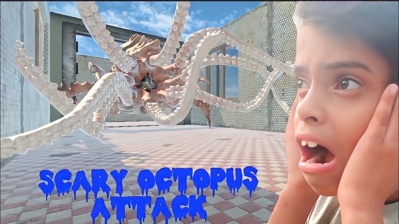 OCTOPUS BIG BIG ATTACK | Chicken Feet Scary Horror game part 3 - YouTube
