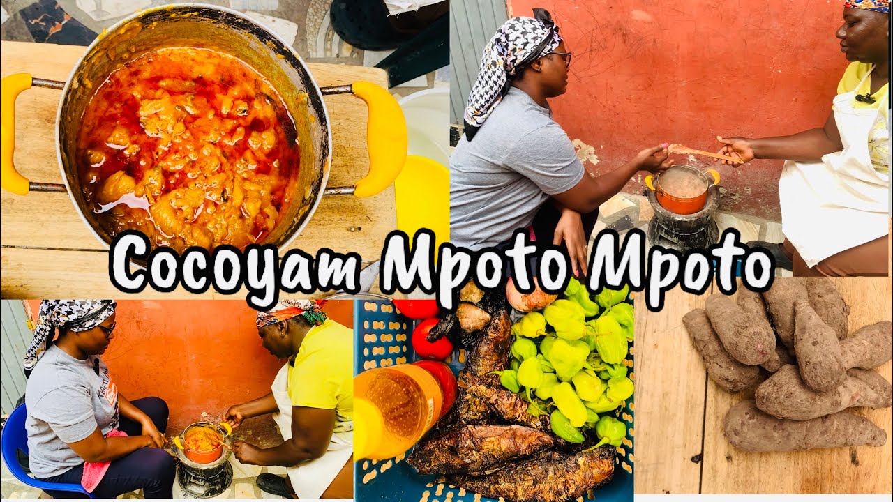 How Ghanaian cuisine food is prepared||In ten minute||Mpoto Mpoto ...