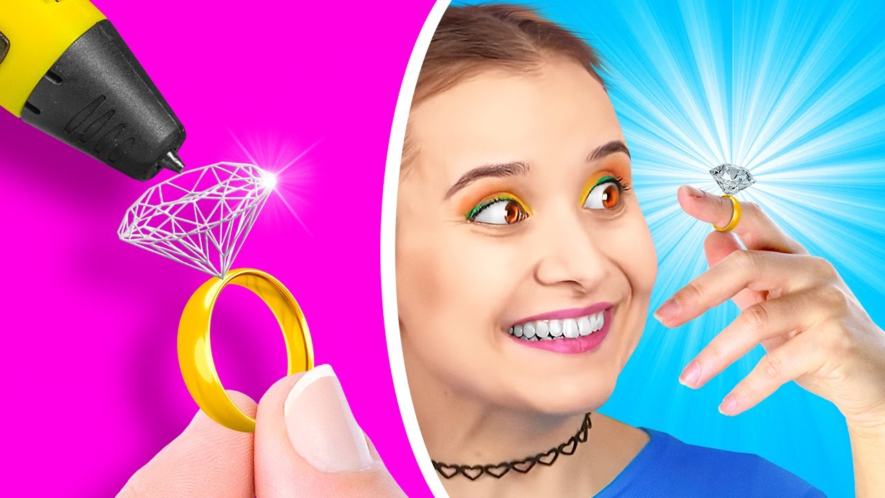 FUNNY 3D PEN CRAFTS || Cool Crafts And Easy DIY Ideas Back to School by ...