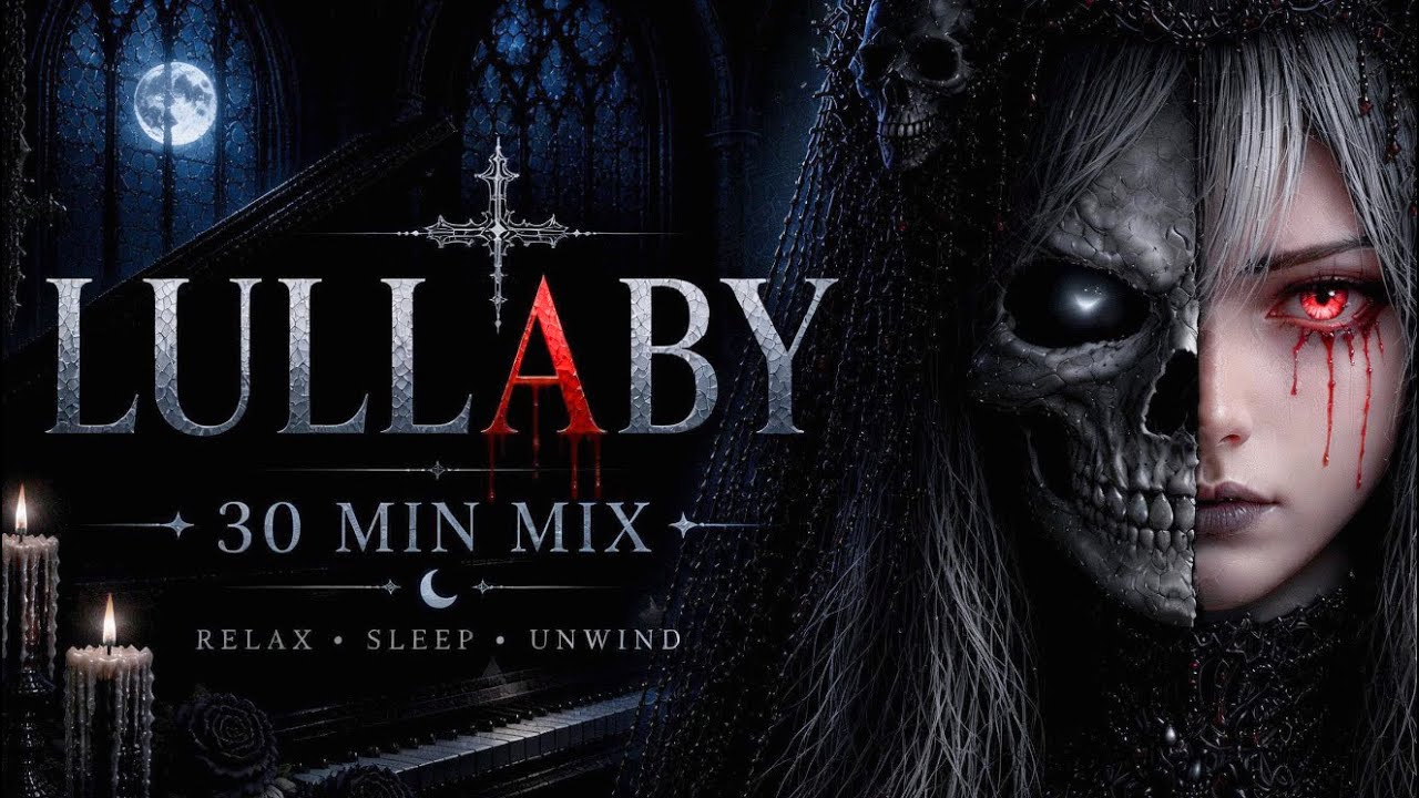🌙 Dark Lullaby | Piano & Soft Female Vocal Mix (30 Min) - YouTube
