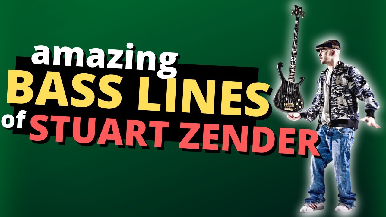 Jamiroquai bass lines by Stuart Zender - YouTube