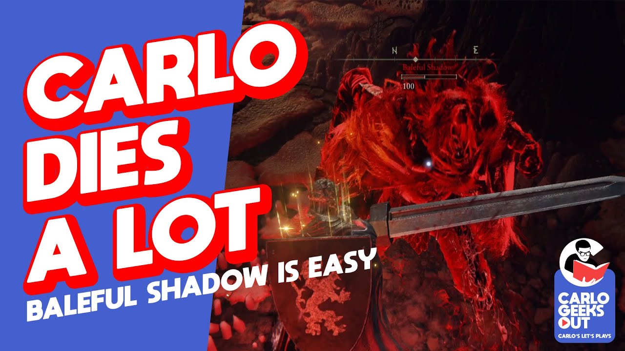 BALEFUL SHADOW IS EASY | Elden Ring Playthrough | Part 19 - YouTube