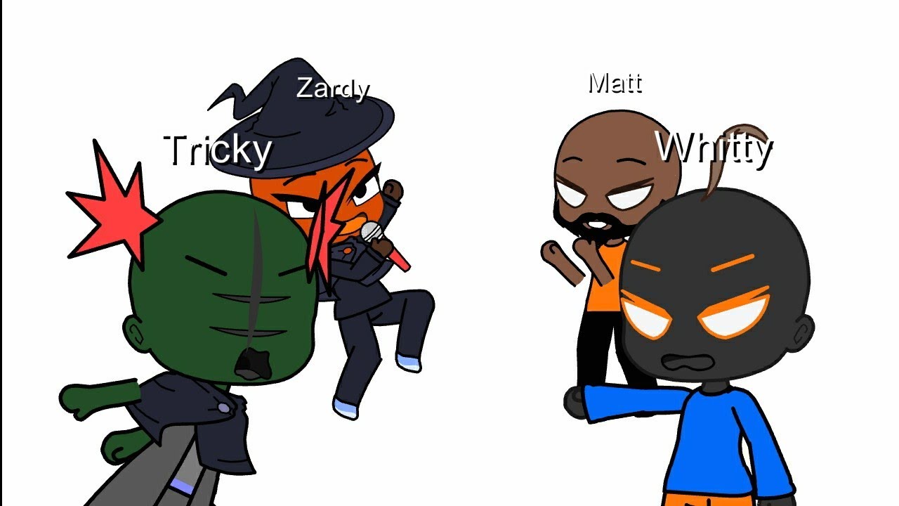 Whitty vs Tricky vs Zardy vs Matt - YouTube