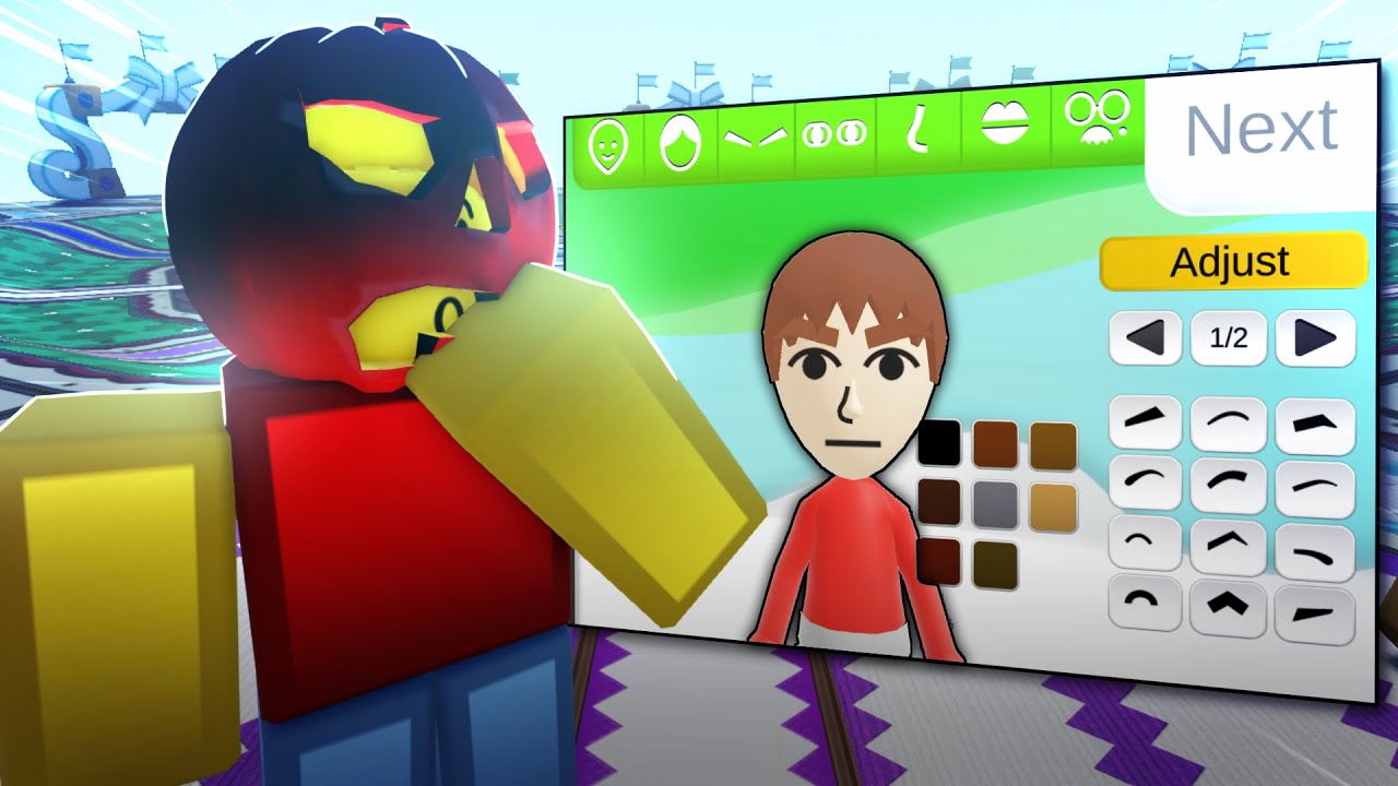 YOU CAN NOW CREATE MII'S ON ROBLOX??? - YouTube