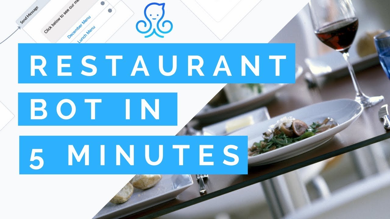 Create an AI Messenger Bot for a Restaurant in UNDER 5 MINUTES! - YouTube