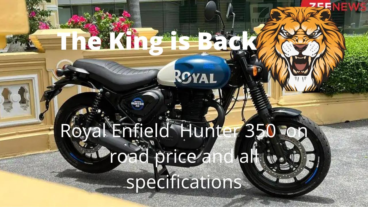 Hunter 350 Price On Road in Delhi | Hunter 350 Specifications- royal ...