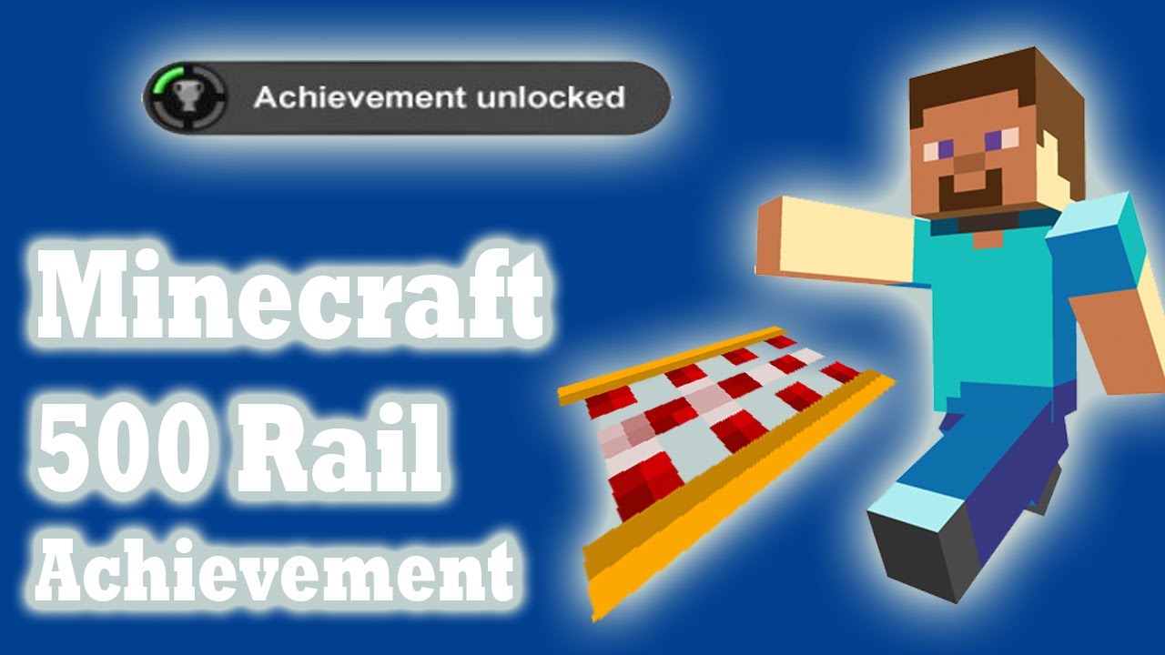 Minecraft Xbox 360 Edition- ON A RAIL ACHIEVEMENT- Easy way to get it ...