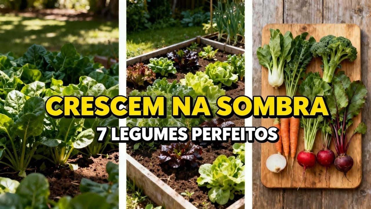 Os 7 Legumes Mais Perfeitos Para Cultivar em um Jardim Com Sombra - YouTube