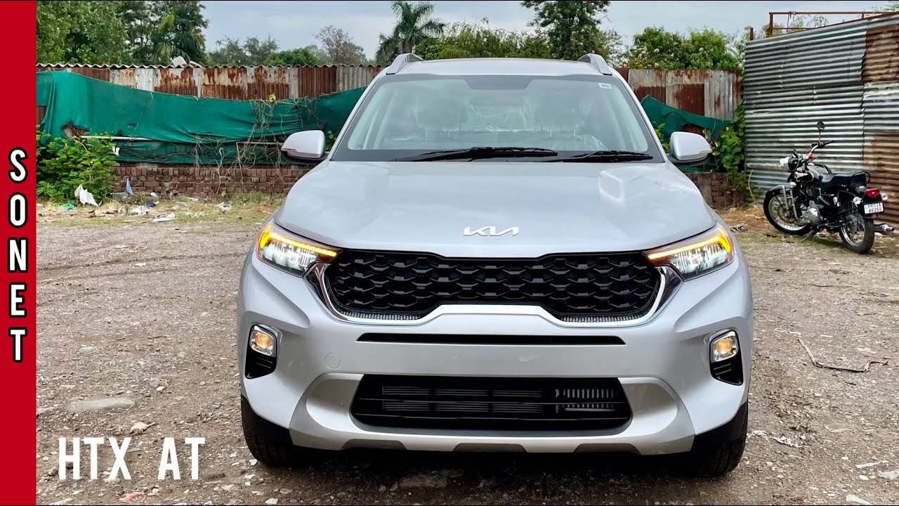 New Updated Kia Sonet 2022 🔥 Kia Sonet Htx Diesel AT | Silver Colour ...