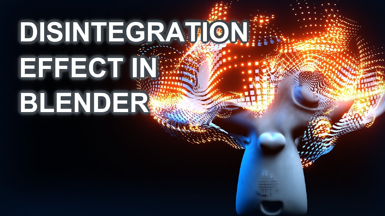 Disintegration Effect In Blender GeometryNodes - YouTube