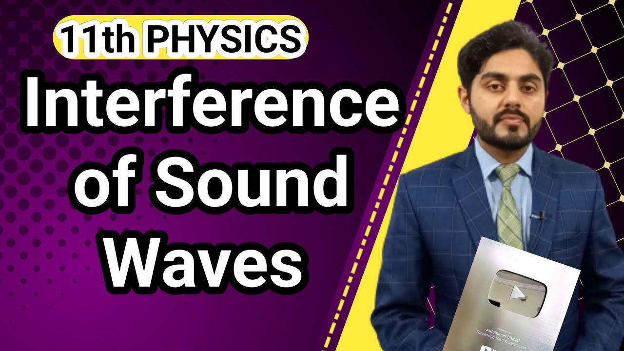 Interference of sound waves class 11 nbf | 11th class physics ch 8 ...