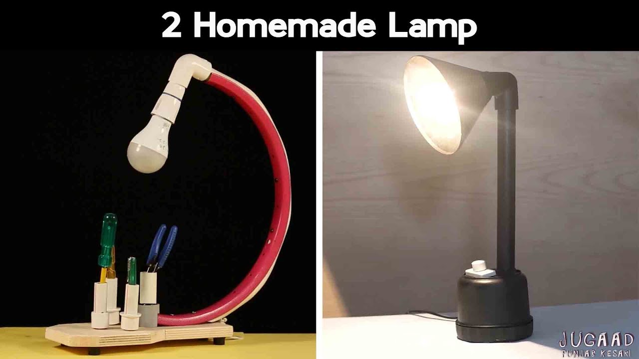 2 Homemade Lamp - YouTube