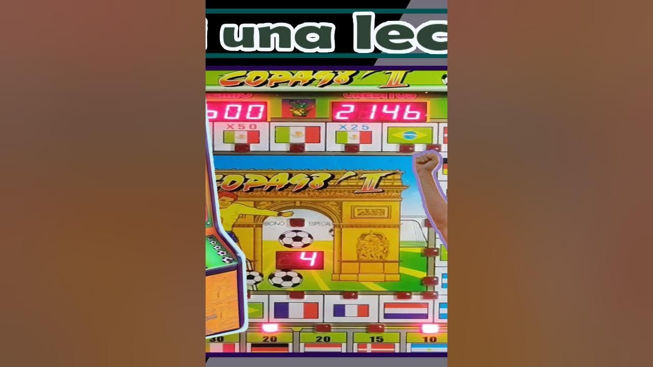 Jugando en la tragamonedas de Banderas copa 98 🤑🤑Nos fue bastante bien😁😁 ️ - YouTube