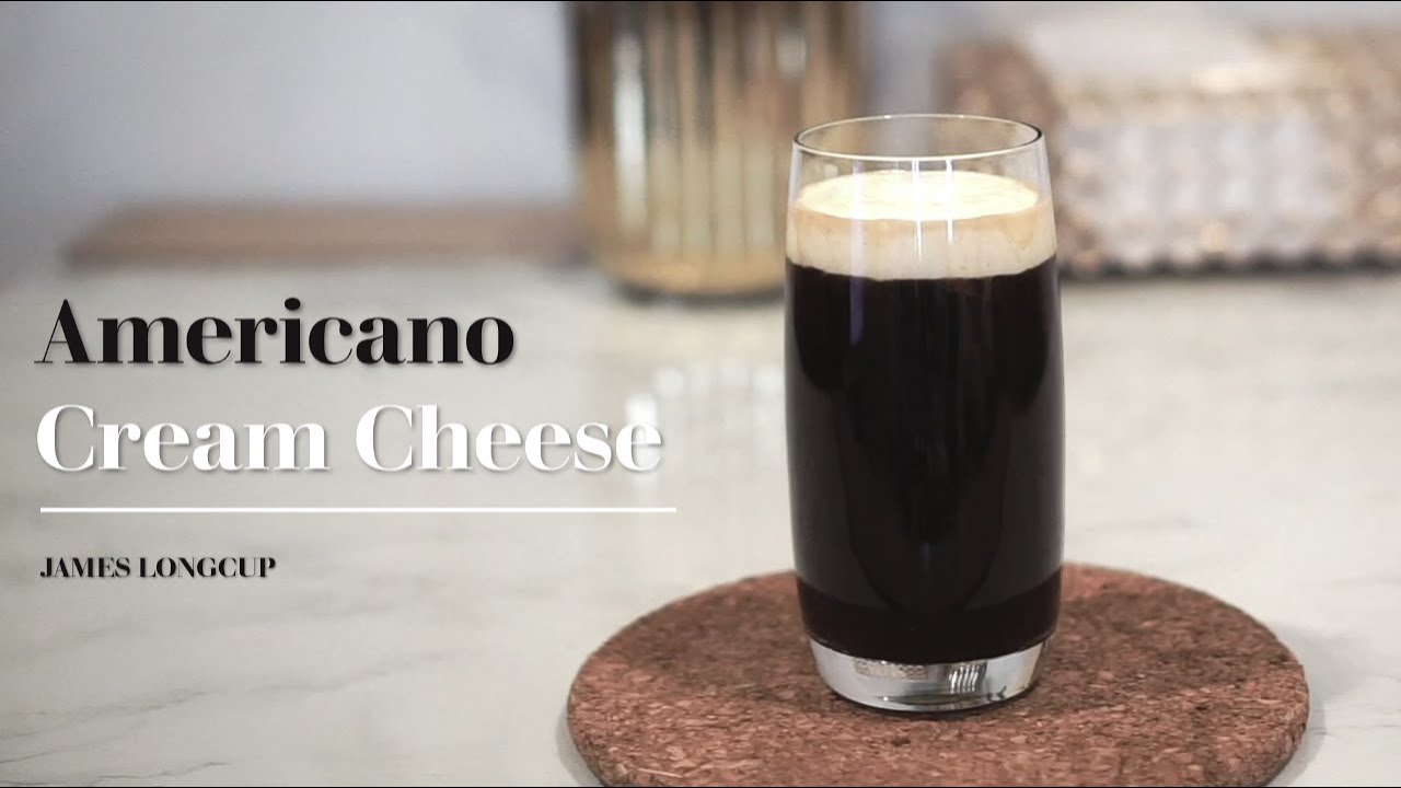 Home Cafe VLOG | Americano Cream Cheese - YouTube
