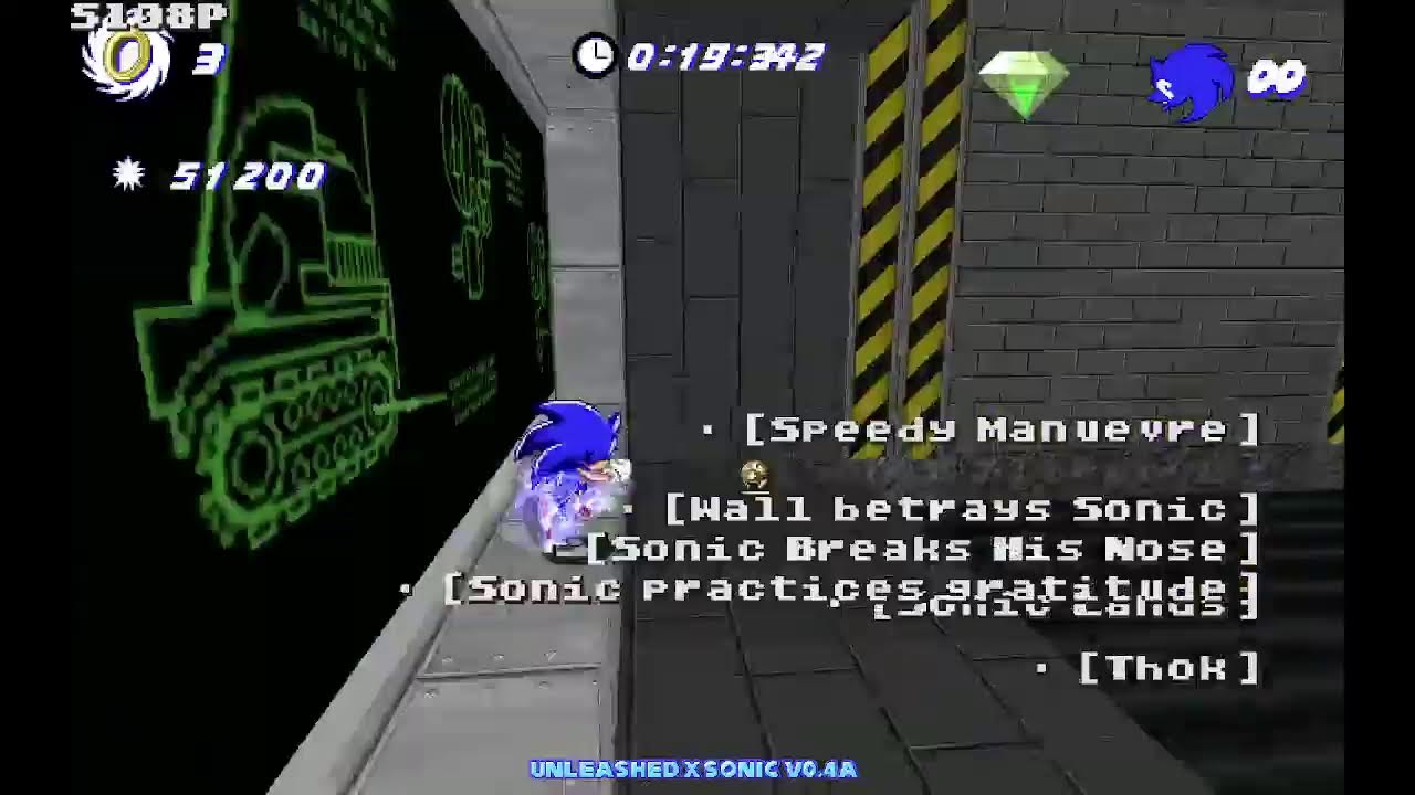 Playing Srb2 Chaotic mode with UXS (X Sonic tweaks) - YouTube